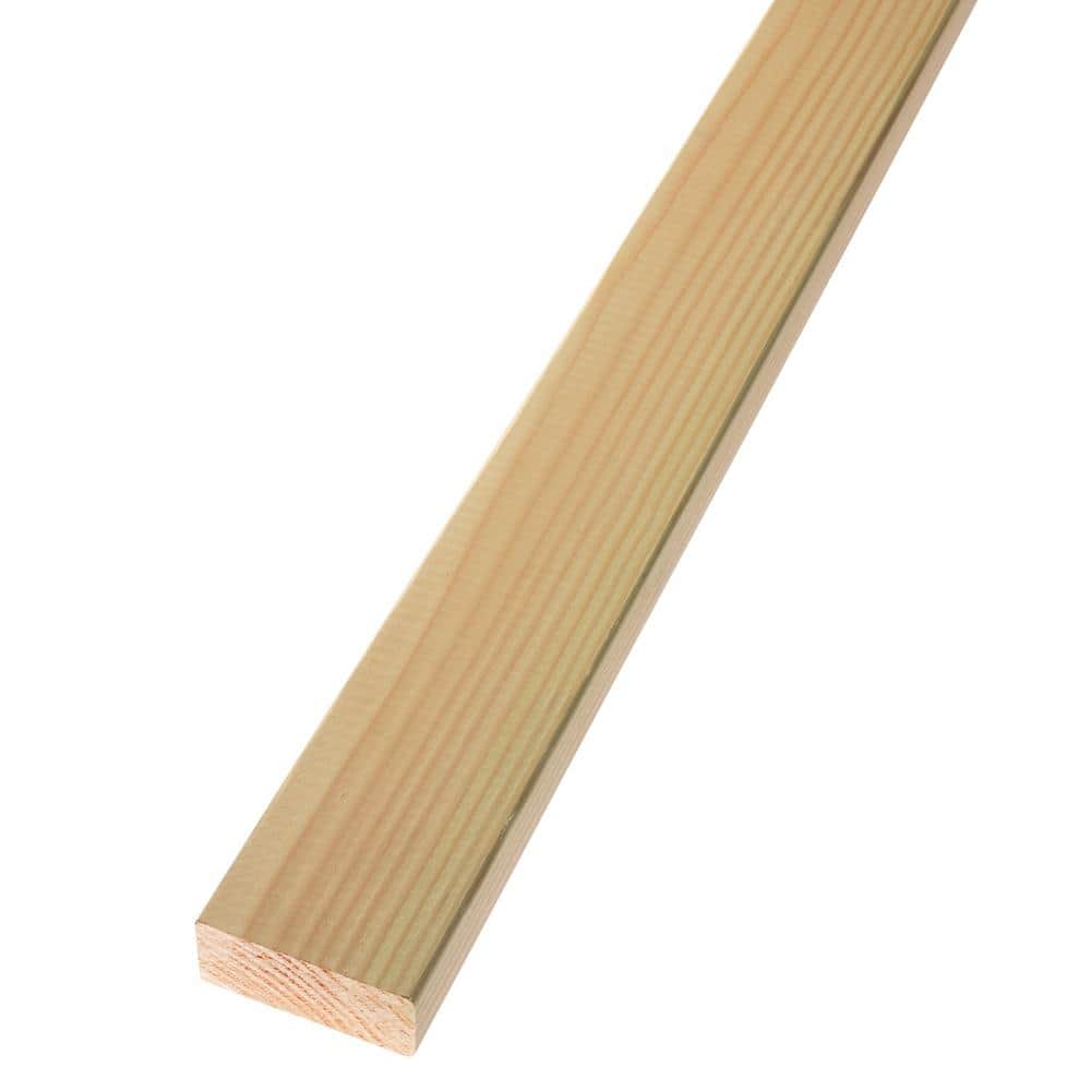 Weyerhaeuser 2 in. x 6 in. x 116-1/4 in. GDF #2 Standard Grade ...
