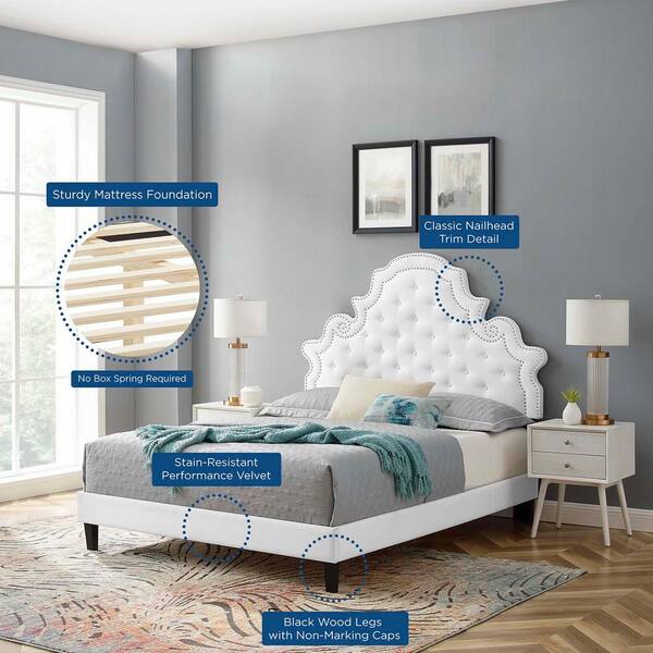 Boyden victoria upholstered platform bed store