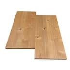 Alexandria Moulding 1 in. x 10 in. x 8 ft. Knotty Alder Wood S4S Board ...