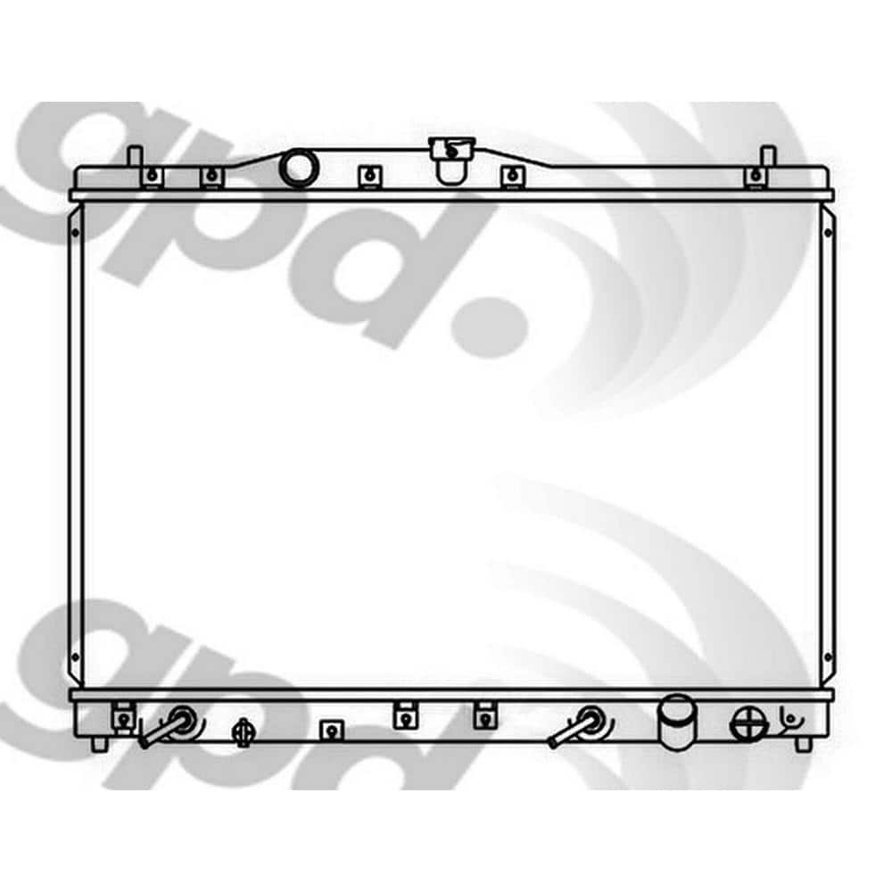 GLOBAL PARTS DISTRIBUTORS, LLC Radiator 1996-2004 Acura RL-1912C - The ...