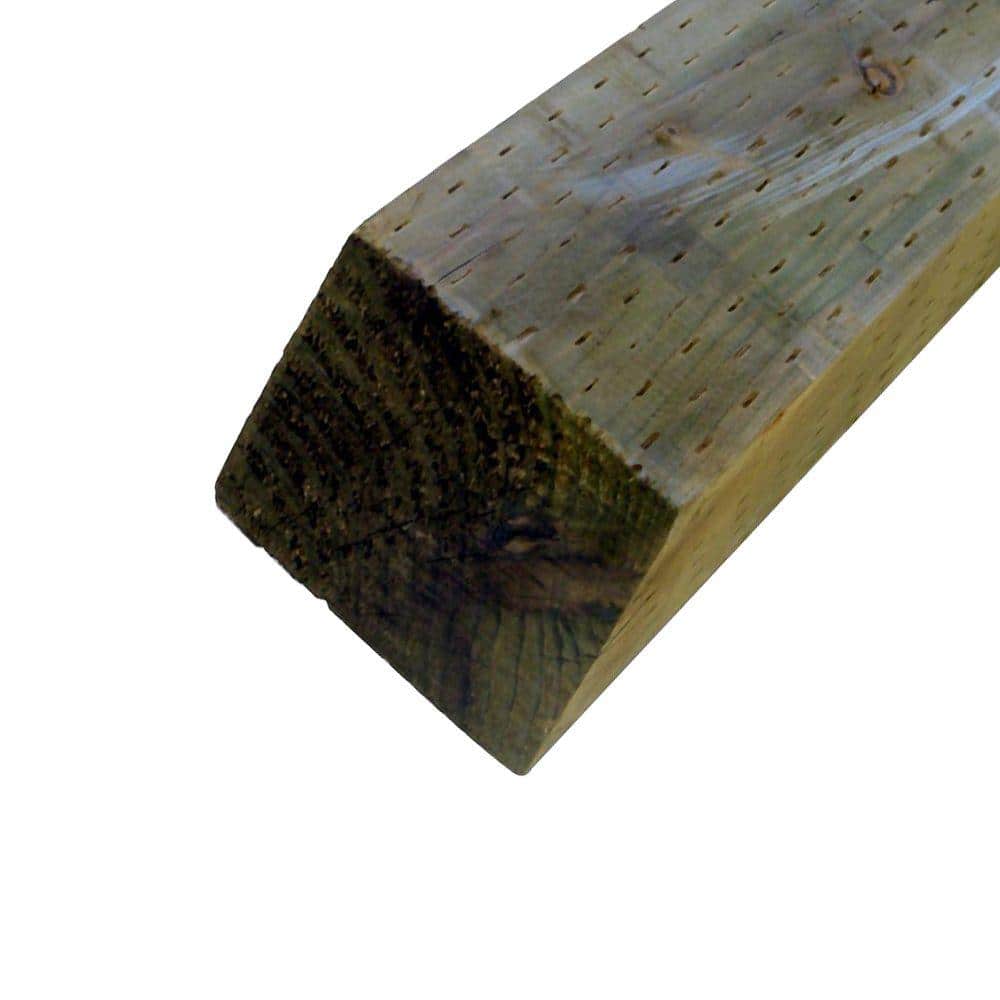 4 in. x 6 in. x 10 ft. Pressure-Treated Timber 342245 - The Home Depot