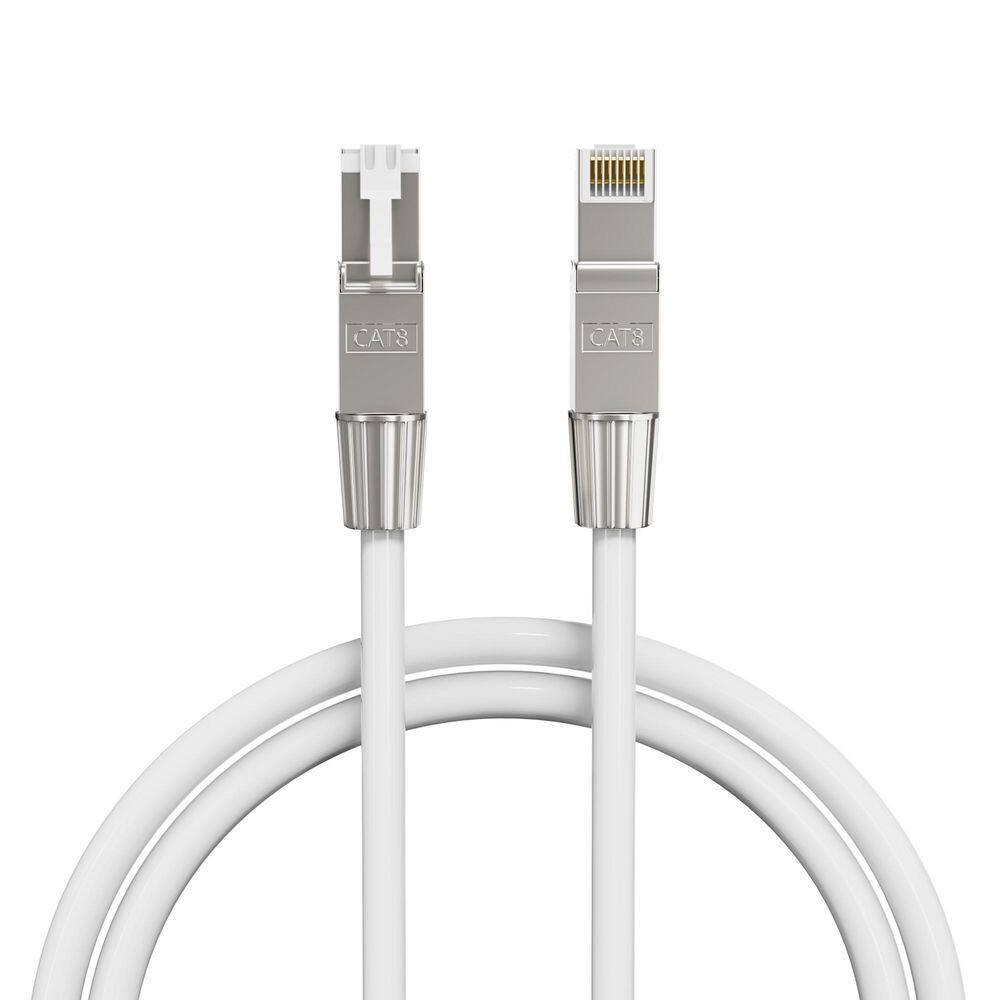 Have a question about Syston Cable Technology 20 ft. White Cat 8 CMR 22 ...