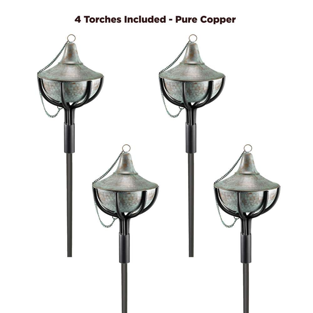 Good Directions 8 oz. Medium Blue Verde Copper Torch (4-Pack) 202CHV1-C ...