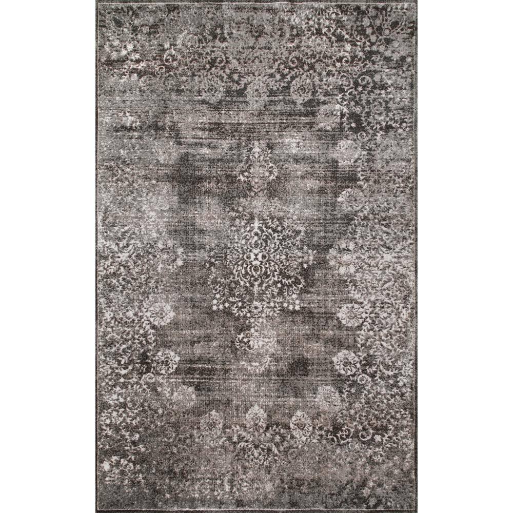 nuLOOM Corene Vintage Gray 9 ft. x 12 ft. Area Rug BINB03B-9012 - The ...