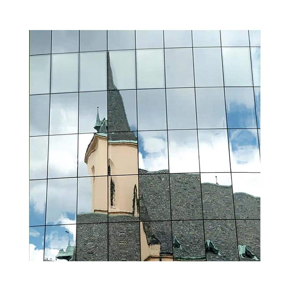 BuyDecorativeFilm 30 in. x 99 ft. S03 Highly Reflective Mirror Daytime Privacy Window Film S03-X ...