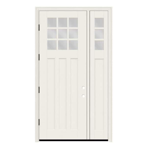 Steves & Sons Regency 51 in. x 96 in. 1/4 9L-SDL Clear Glass RHOS ...