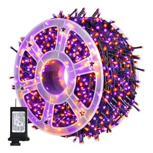 Lukyamzn 500 Lights 164 ft. Indoor/Outdoor Plug-in Fairy LED Christmas ...