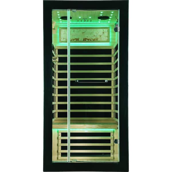Boosicavelly 1-Person Sauna with Starry Sky and Intelligent Control ...