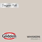 Glidden Diamond 1 gal. PPG1025-3 Whiskers Eggshell Interior Paint with ...
