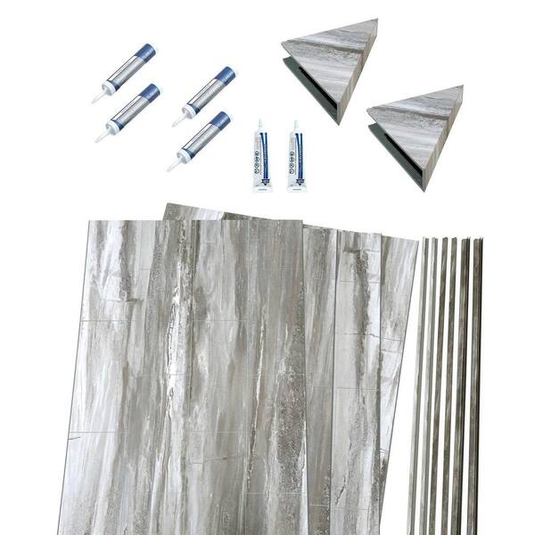 Groove Surface Tension Granite Facade
