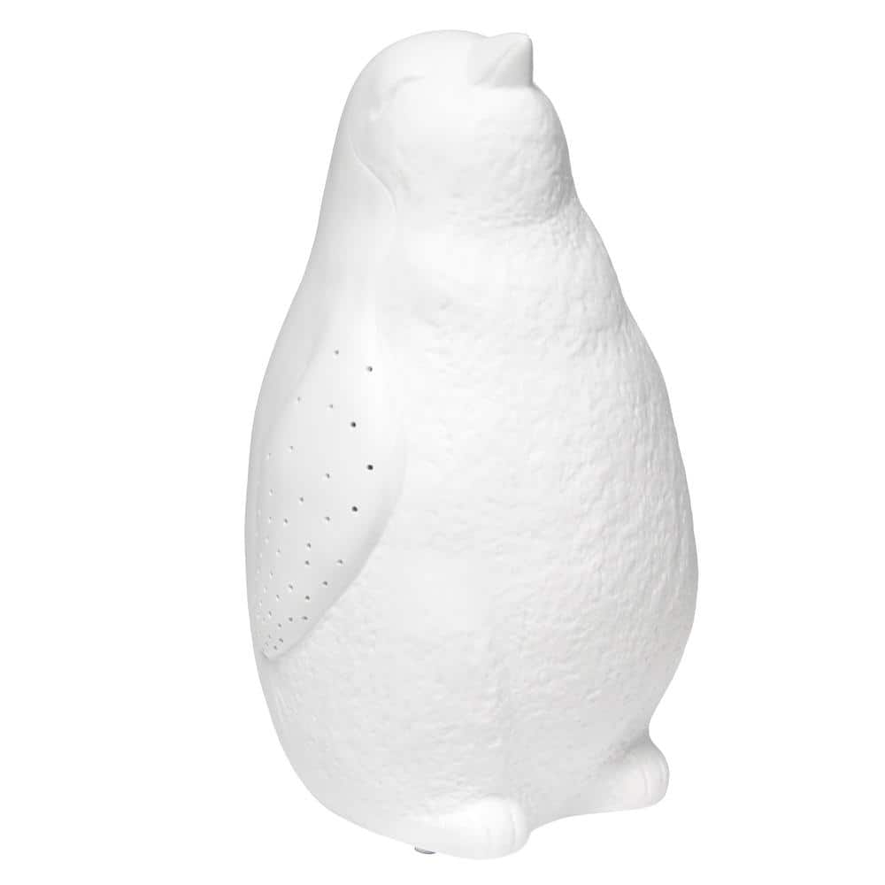 Creekwood home 10.23 in. Playful Ceramic Polar Penguin Light, for Home ...