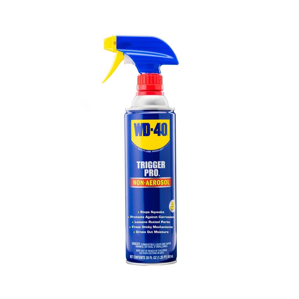 WD-40 20 oz. Multi-Use Product, Trigger Pro, Multi-Purpose Lubricant ...