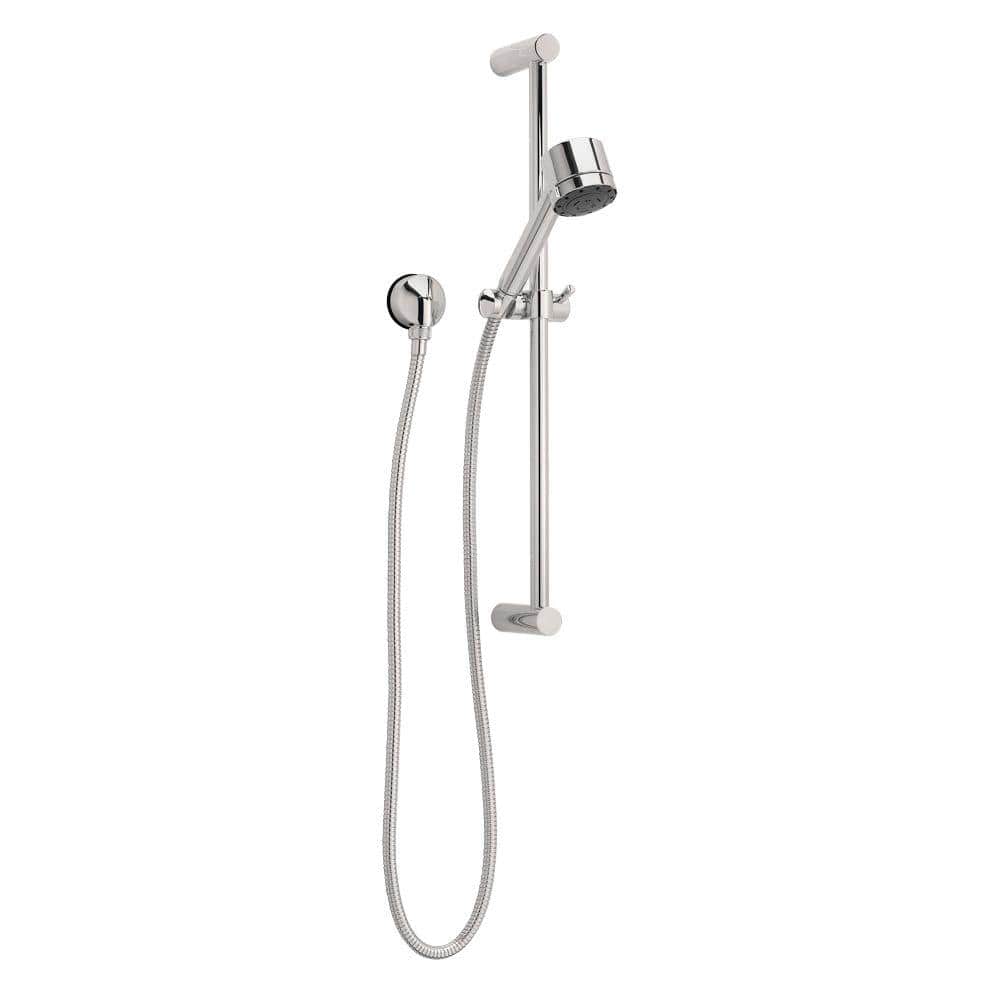 American Standard Serin Complete 3-Spray Wall Bar Shower Kit in Brushed ...
