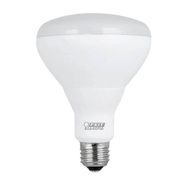 Feit Electric 65W Equivalent Soft White (2,700K) BR30 Dimmable LED ...