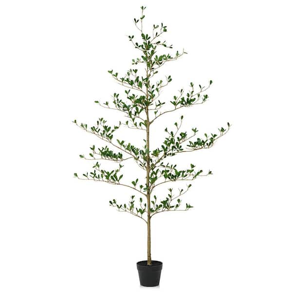 Reviews for DR.Planzen 5 ft.Artificial black Olive Tree-Faux Plants ...