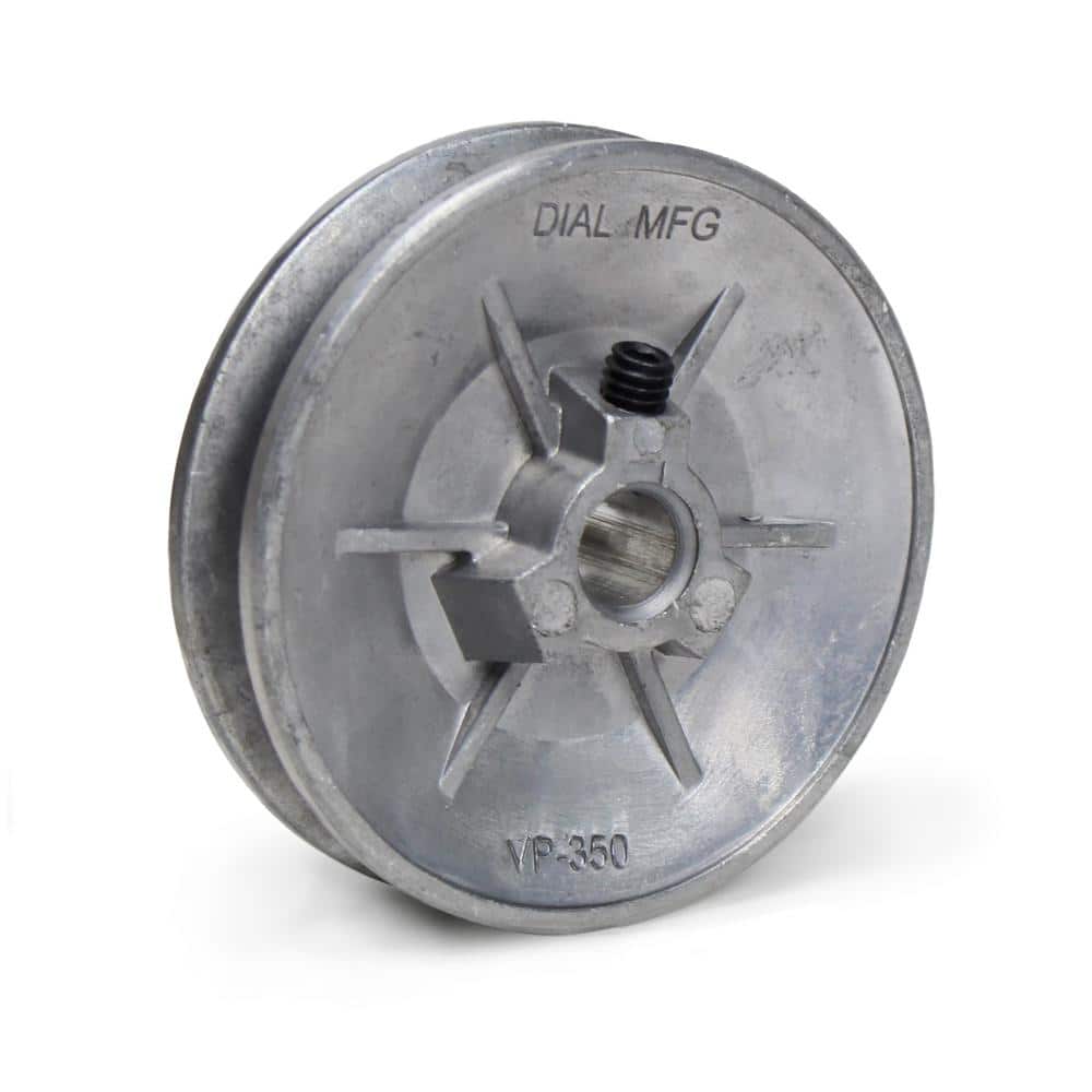 DIAL 4 in. x 5/8 in. Variable Motor Pulley 6172 - The Home Depot
