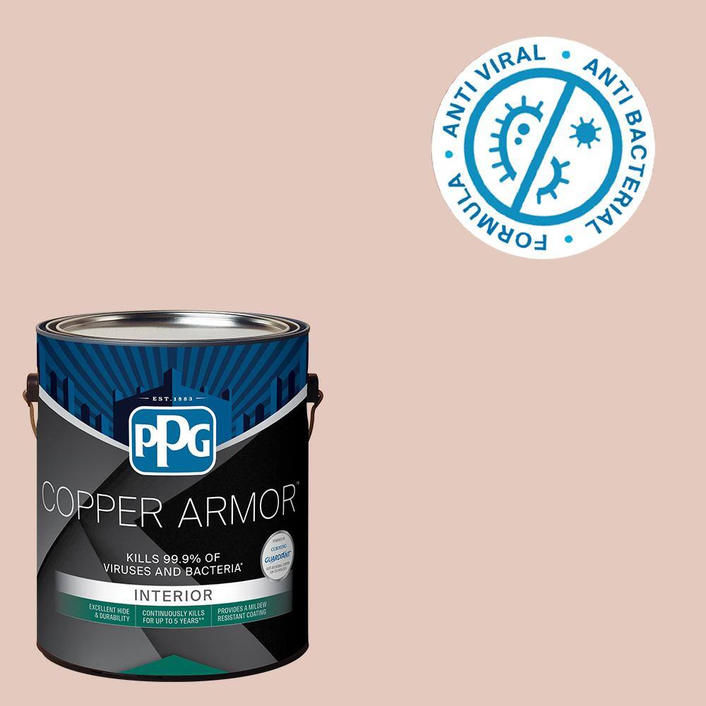 COPPER ARMOR 1 gal. PPG1068-3 Sultan Sand Semi-Gloss Antiviral and ...