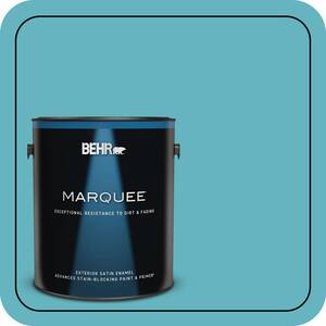 BEHR DYNASTY 1 gal. #MQ4-51 Adonis Semi-Gloss Enamel Exterior Stain ...