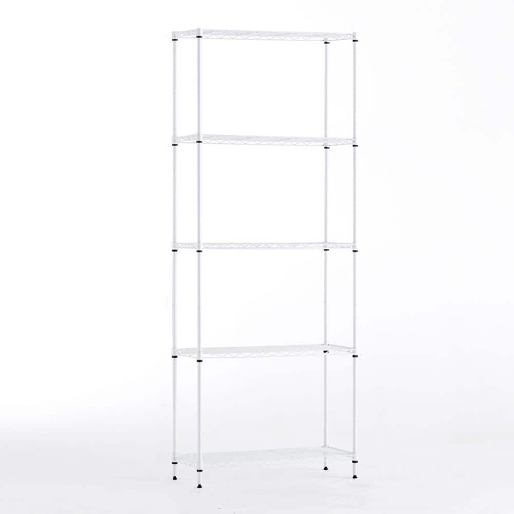Tileon Kitchen Pantry, Wire Shelving Metal Storage Rack Adjustable ...