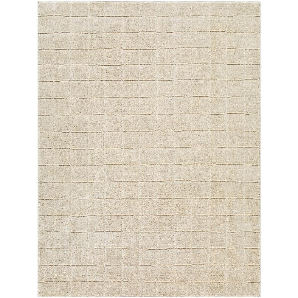 Livabliss Livabliss x Our PNW Home Cascade Light Beige 7 ft. x 9 ft ...