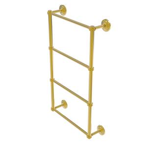 Allied Brass Que New Collection 30 in. Wall Mounted Guest Towel Holder ...