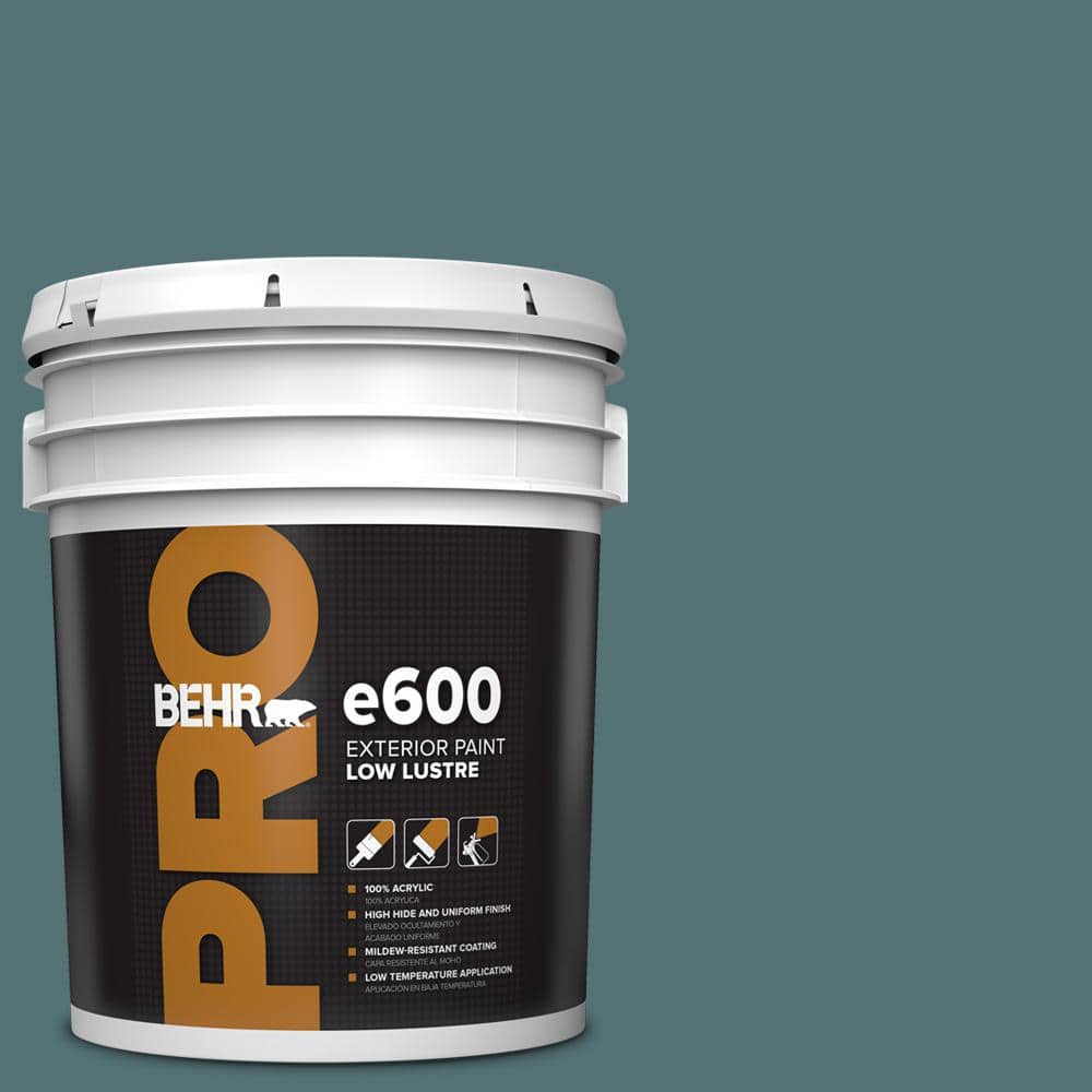BEHR PRO 5 gal. #PPU13-02 Juniper Berries Low Luster Exterior Paint ...