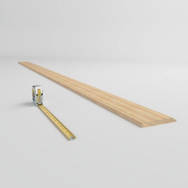 Ekena Millwork WM618 0.56 in. D x 5.25 in. W x 96 in. L Wood Pine ...
