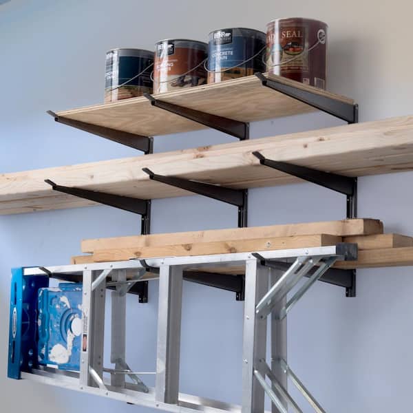 Delta 3 Tier Wide Heavy Duty Storage Rack Gray