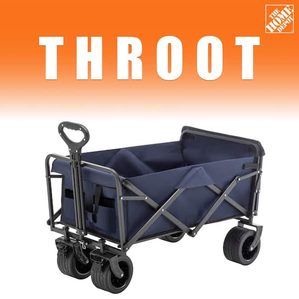 THROOT 8.75cu. ft. (36 in. x 21 in. x 20 in.), Blue Metal Oversized ...