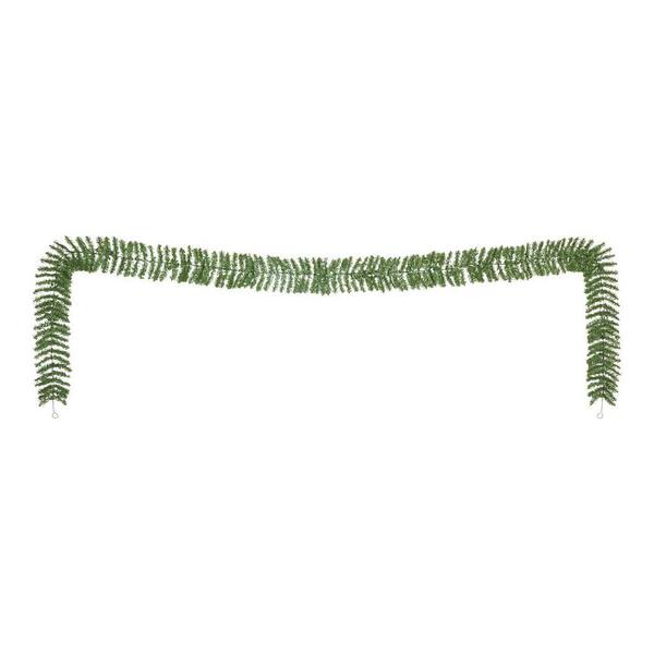 Home Accents Holiday 9 ft. Unlit Kingston Fir Artificial Garland 24GU09006 The Home Depot