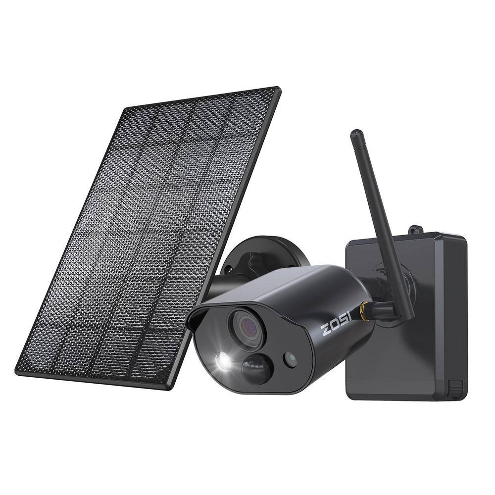 ZOSI 3MP 2K Wireless Outdoor Surveillance Security Camera, Color Night ...