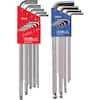 Eklind Combination Bright Ball-Hex-L Key Set Sizes 0.050 in. to 3/8 in ...