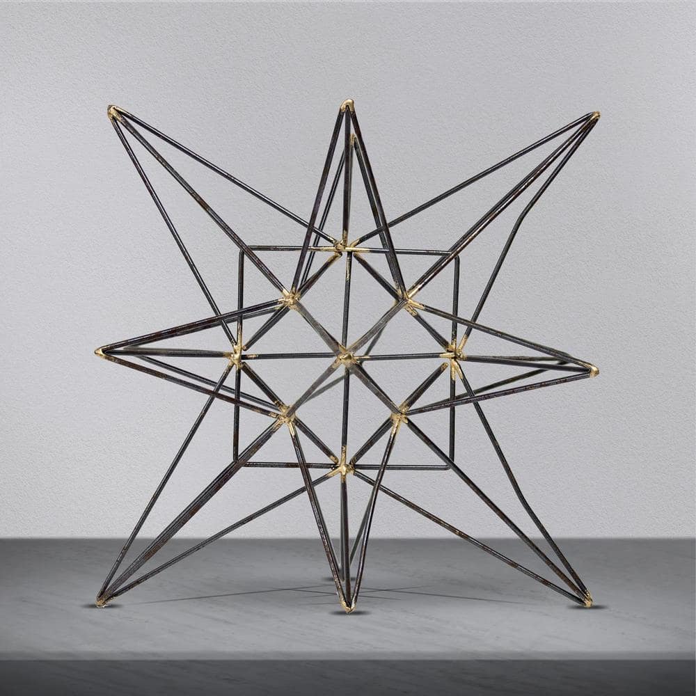 Crystal Art Gallery Metal Star Small Figurine-121007WEB - The Home Depot