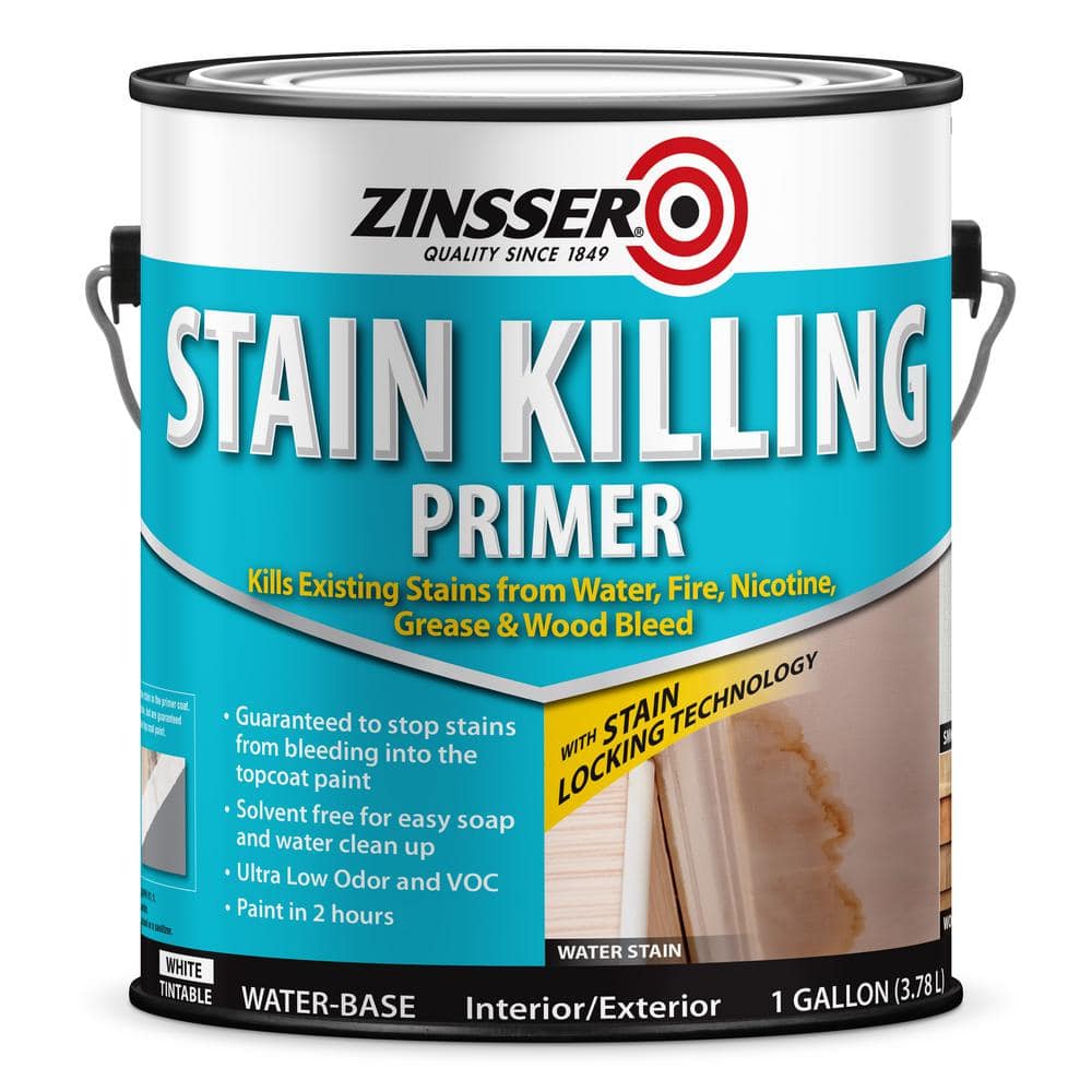 Zinsser 1 gal. Stain Killing Primer (Case of 2) 377938 - The Home Depot