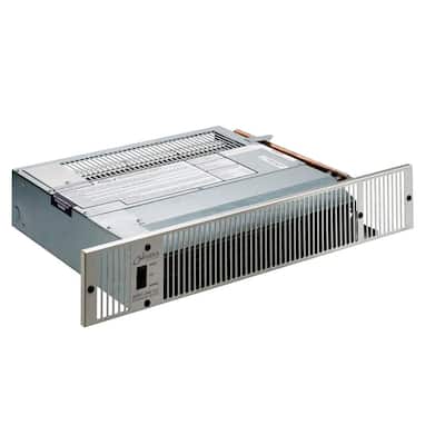 Quiet-One 14 in. x 10 in. Recessed Floor Hydronic Heater (Not electric ...