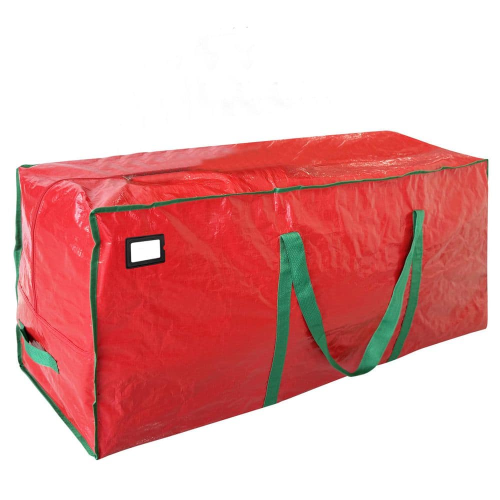Afoxsos Red Heavy Duty Artificial Tree Storage Bag with Reinforced ...