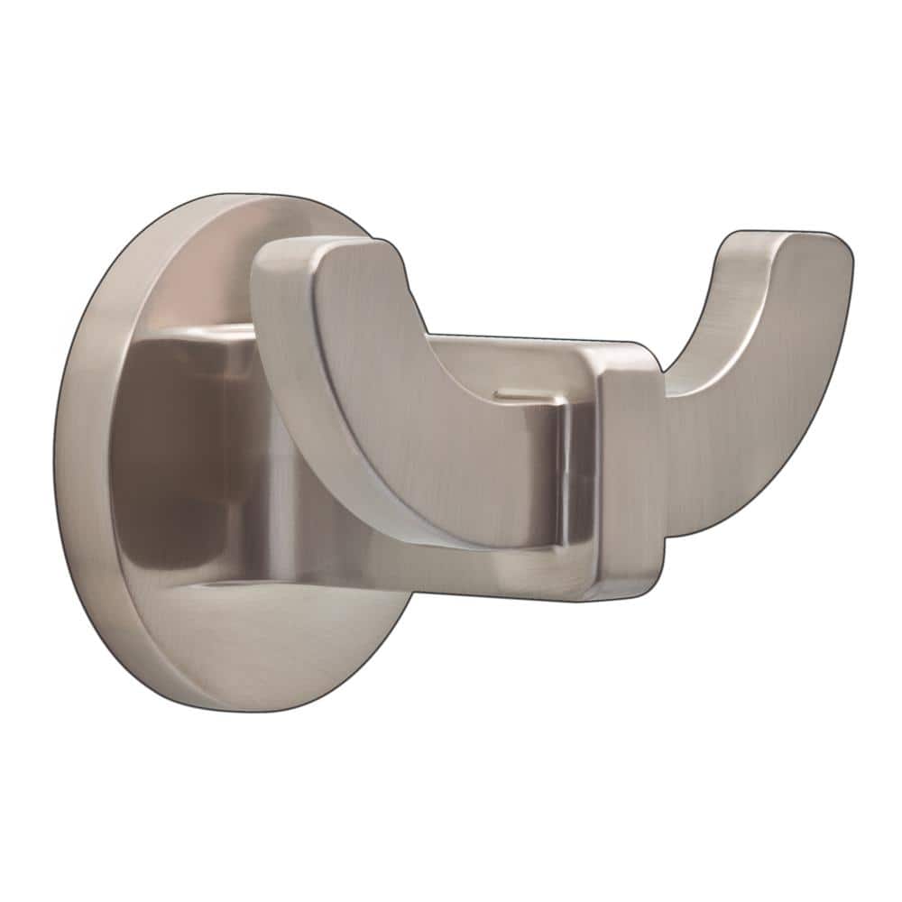 Delta Mandolin Double Towel Hook in SpotShield Brushed Nickel MLN35-DN ...