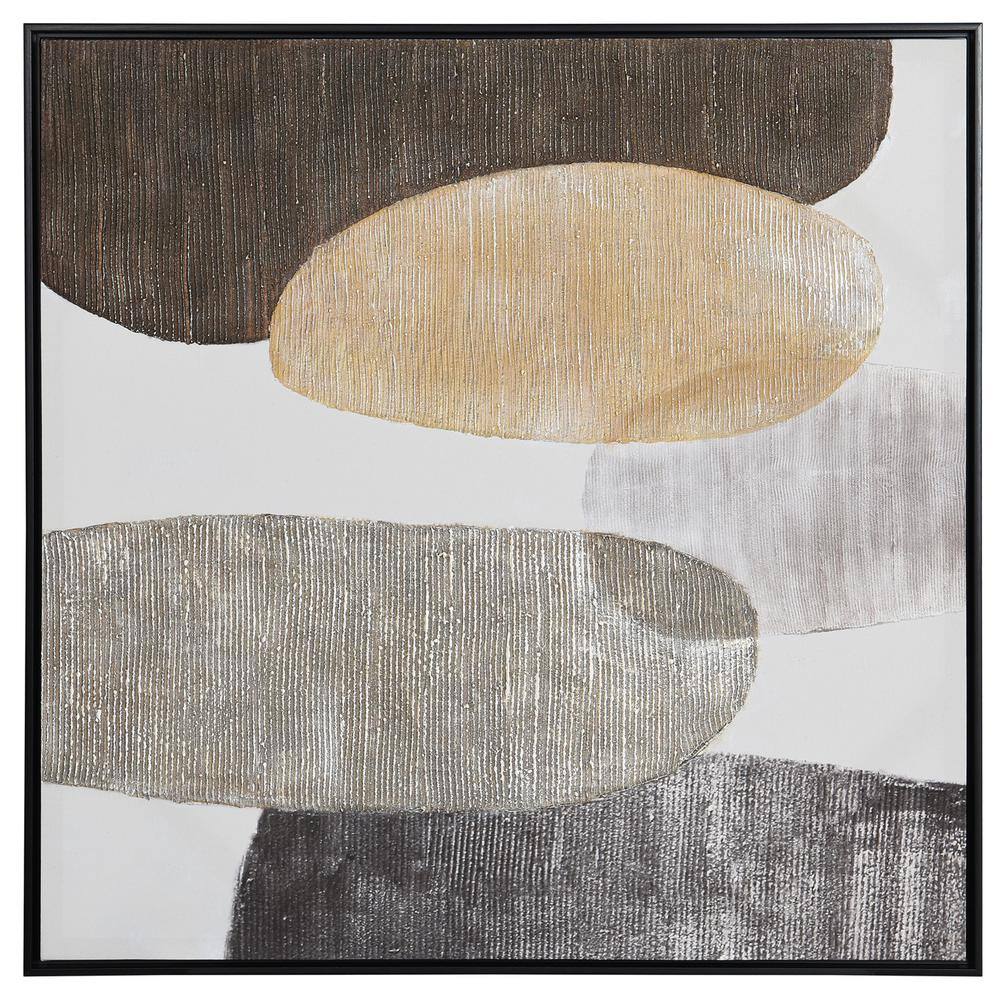 StyleCraft Lena 1 Piece Framed Poster 31.49 in. x 31.49 in. WI34243DS ...