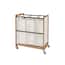 Trinity Chrome 5-Tier Steel Wire Shelving Unit (48 in. W x 72 in. H x ...