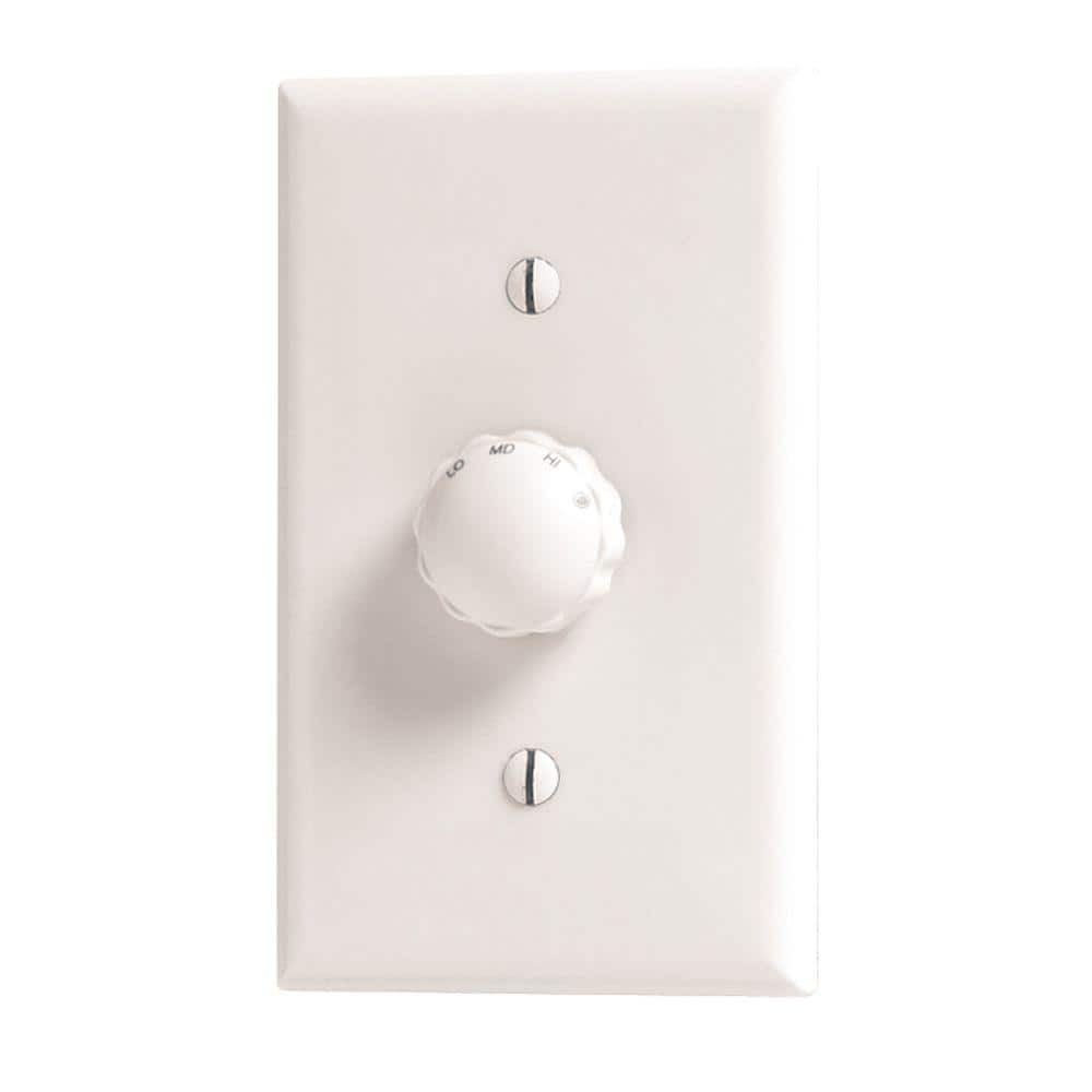 Hunter 3-Speed Stepped Fan Switch 22691 - The Home Depot