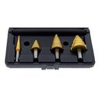 IDEAL Electrician's 4 pc. Step Bit Kit, 1/8 in to 1 3/8 in. 35-520