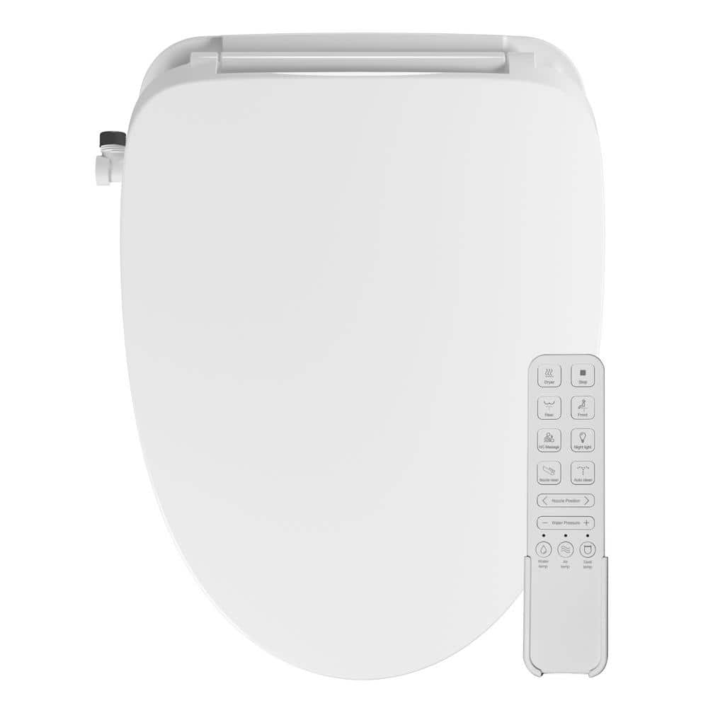 DELUXE DL LIVING Deluxe Spa Electric Plug-in Smart Soft Close Bidet ...