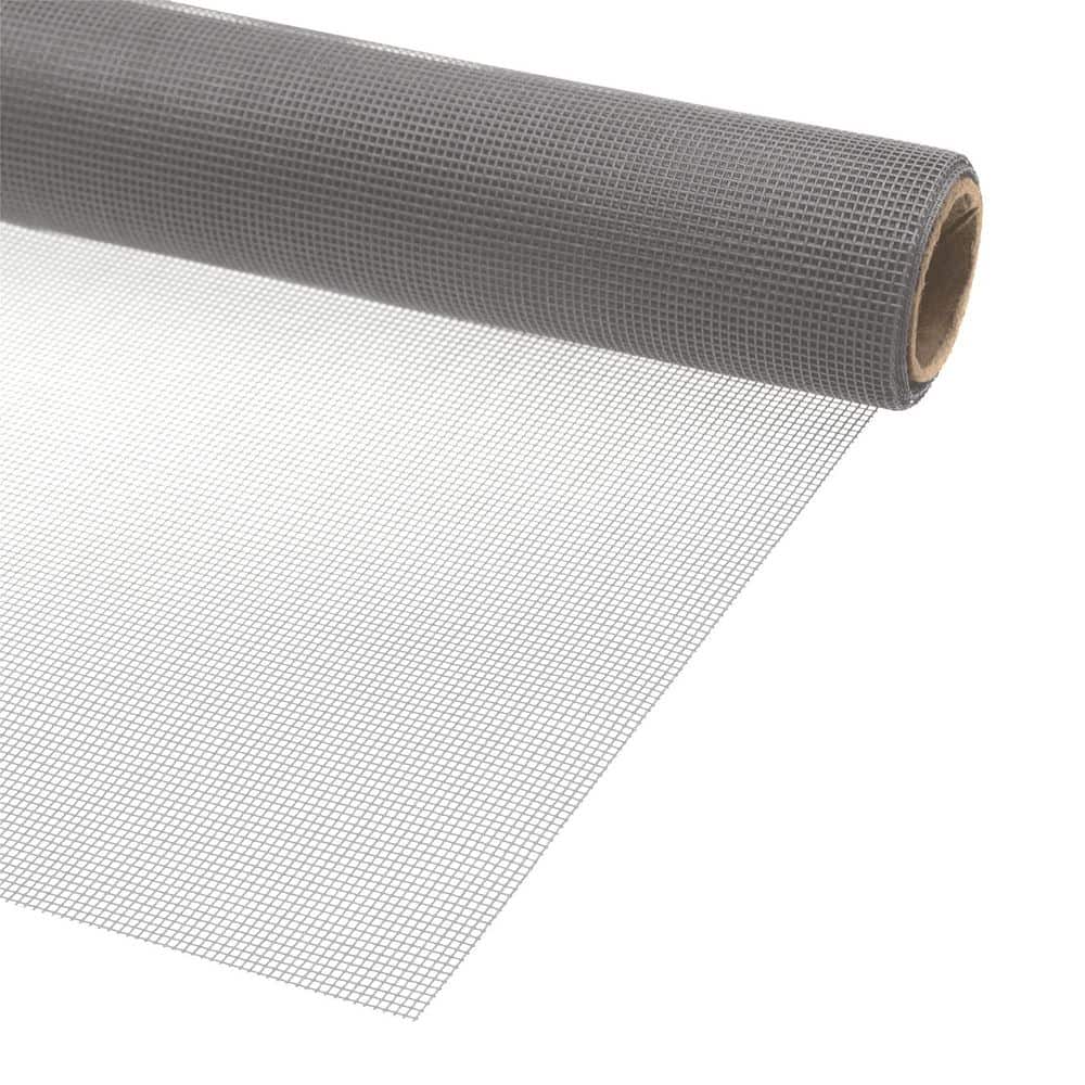Prime-Line Screen Mesh Roll Standard Duty 48 x 84 in., Silver (1 Roll ...
