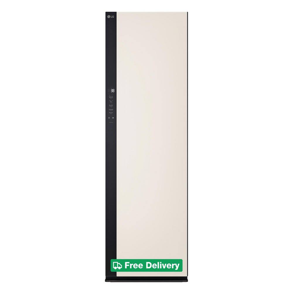 LG 78 in. Styler SMART Steam Closet in Beige with Dual TrueSteam ...