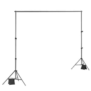 SVOPES 8.5 x 10 ft. Adjustable Backdrop Stand, Portable, Projector ...