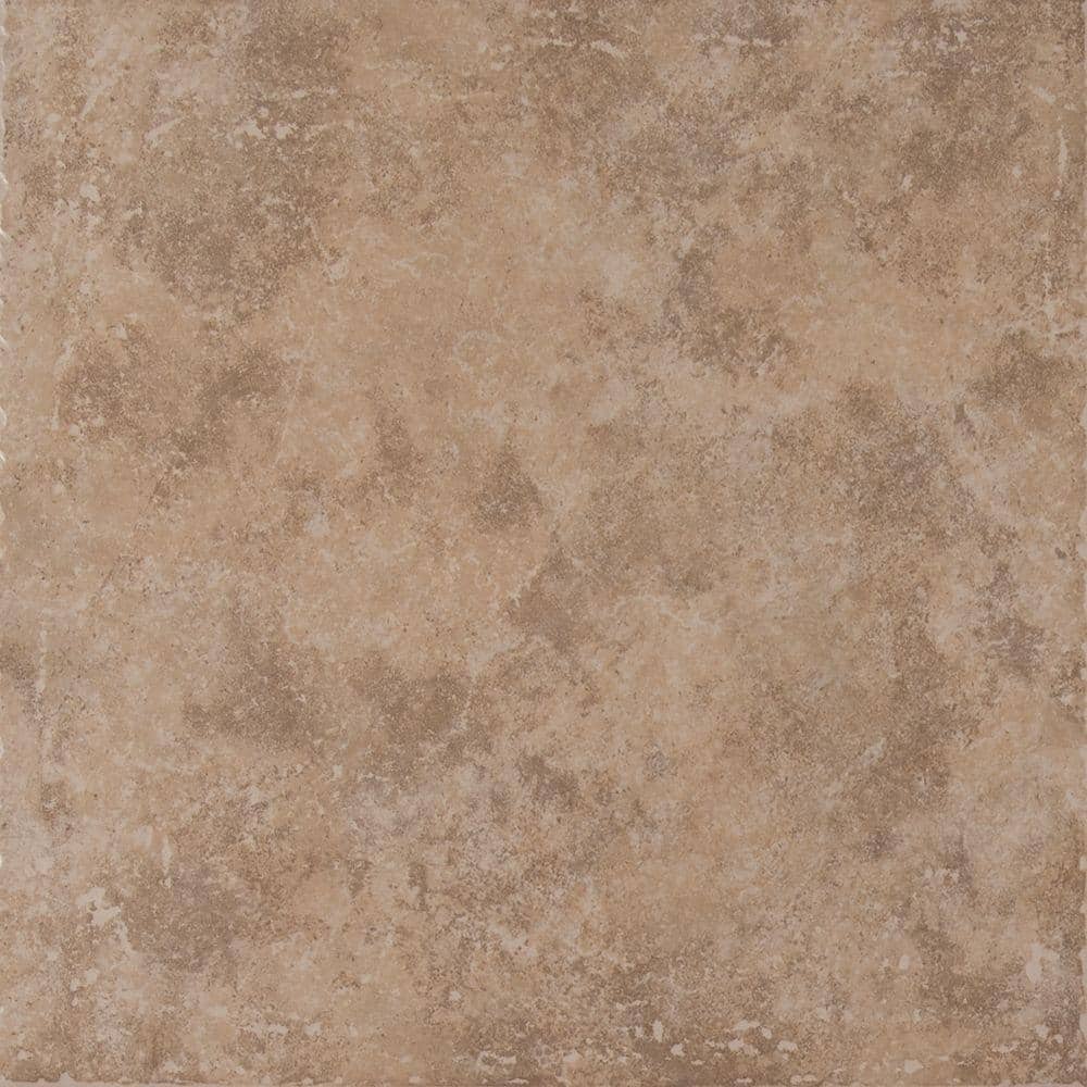 MSI Taurus Beige 12 in. x 12 in. Glazed Ceramic Floor and Wall Tile (20 ...
