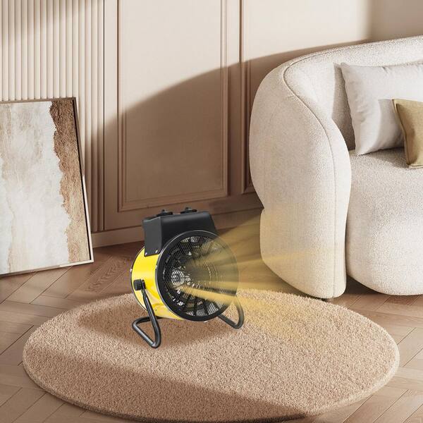 EAGLE PEAK 1500W Indoor Portable Electric Fan Forced Space Heater Fast ...