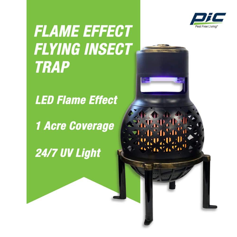 PIC Flame Effect Insect Trap PFVT - The Home Depot