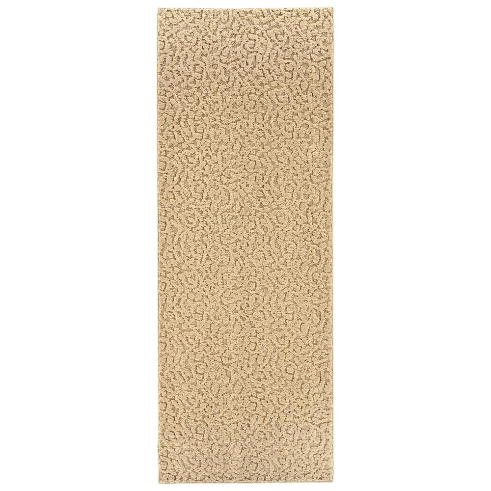Garland Rug Ivy Tan 2 ft. x 8 ft. Runner Rug CL010N02409601 - The Home ...