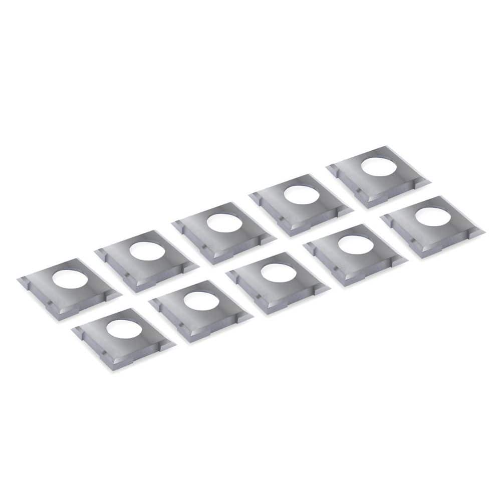 ‎POWERTEC 14.3 mm Carbide Inserts Cutter Knives for Spiral and Helical ...